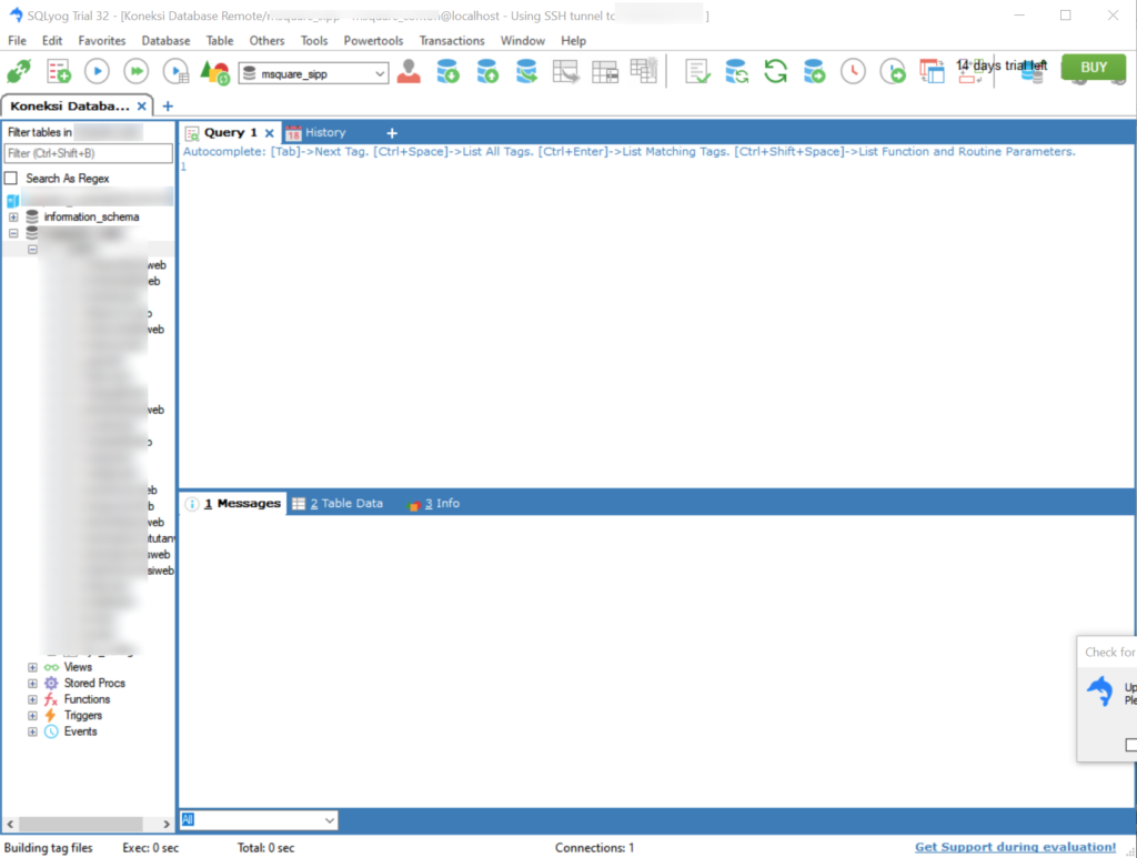 Remote Mysql Cpanel Via Ssh Tunnel Dengan Sqlyog Tutorial